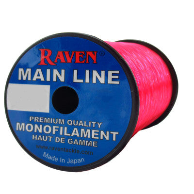 RAVEN® MAIN LINE - Pink (Hi-Vis) – Chasin’ Tides Tackle Shop