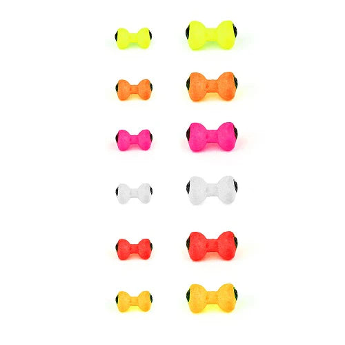 LEAD DUMBBELL EYES PAINTED – Chasin’ Tides Tackle Shop